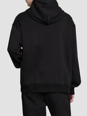 Dolce & Gabbana Logo Cotton Zip-front Hoodie
