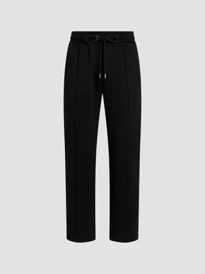 Dolce & Gabbana Logo Cotton Drawstring Pants - Nero