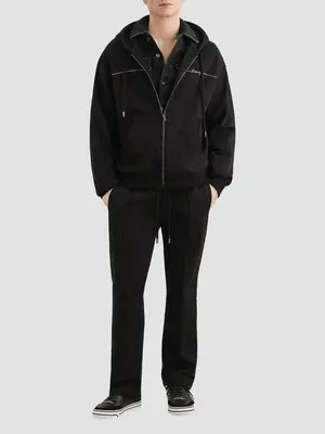Dolce & Gabbana Logo Cotton Drawstring Pants