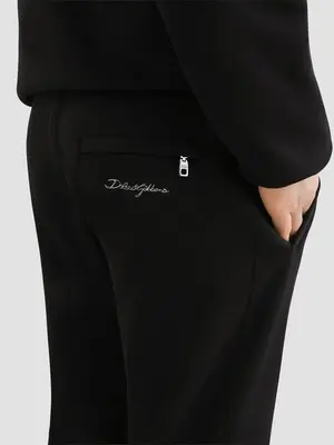 Dolce & Gabbana Logo Cotton Drawstring Pants