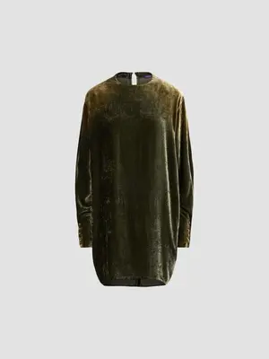 Ralph Lauren Tessy Velvet Cocktail Dress