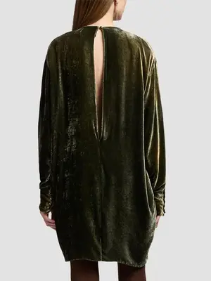 Ralph Lauren Tessy Velvet Cocktail Dress