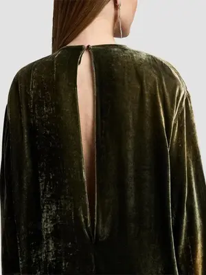Ralph Lauren Tessy Velvet Cocktail Dress
