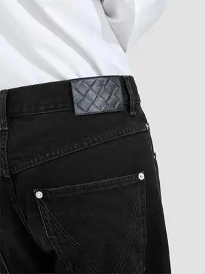 Bottega Veneta Turned-up Faded Jeans