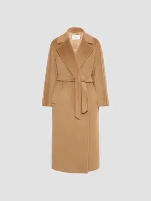 Max Mara Wool And Alpaca Teddy Coat - Camel