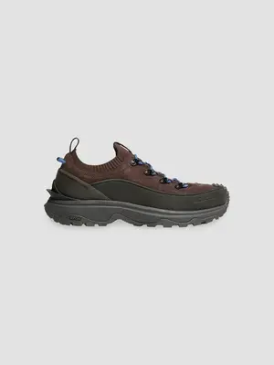 Moncler Trailgrip Lite3 Sneakers In Suede - Brown