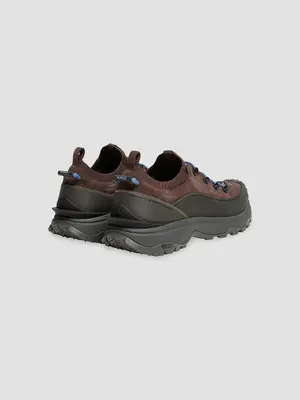 Moncler Trailgrip Lite3 Sneakers In Suede - Brown