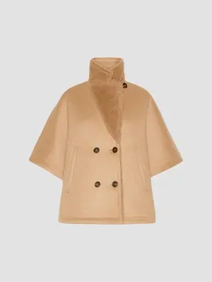 Max Mara And Teddy Reversible Cape