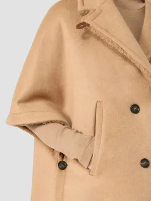Max Mara And Teddy Reversible Cape