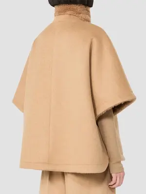 Max Mara And Teddy Reversible Cape