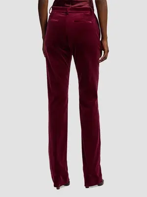 Ralph Lauren Macy Stretch Velvet Pants
