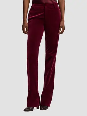 Ralph Lauren Macy Stretch Velvet Pants