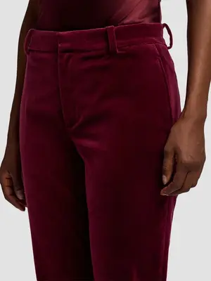 Ralph Lauren Macy Stretch Velvet Pants