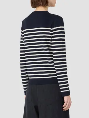 Max Mara Silk And Wool Yarn Sweater