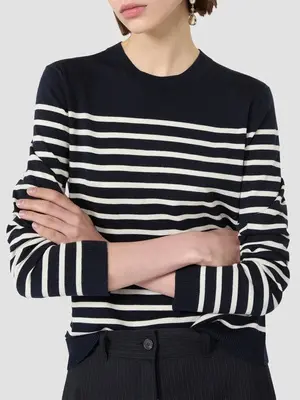 Max Mara Silk And Wool Yarn Sweater