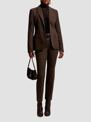 Ralph Lauren Parker Herringbone Wool-blend Jacket