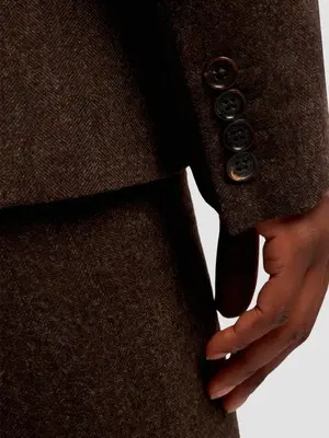 Ralph Lauren Parker Herringbone Wool-blend Jacket