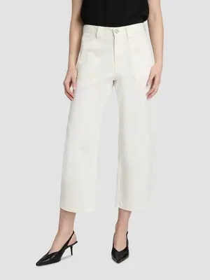 Moussy Vintage Malba Gusset Cotton Cargo Pants