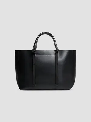 Moncler Carlo Tote Bag In Leather