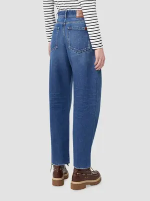 Max Mara Cotton Denim Tapered Jeans