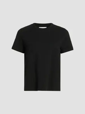 Moussy Vintage Basic Crewneck Cotton T-shirt - Black