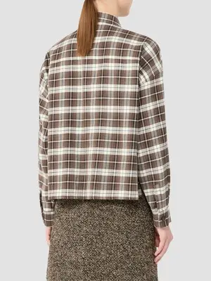 Max Mara Wool And Cotton Flannel Shirt