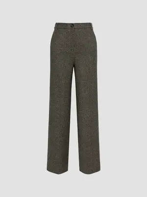 Max Mara Micro Jacquard Jersey Trousers