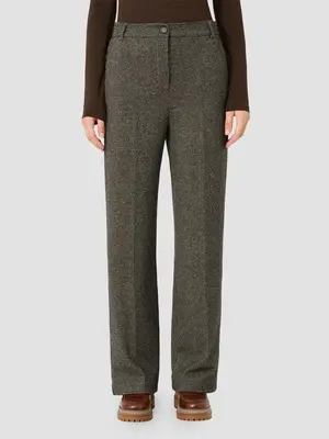 Max Mara Micro Jacquard Jersey Trousers