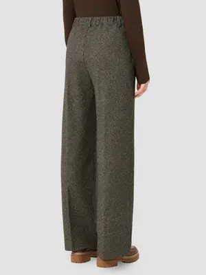 Max Mara Micro Jacquard Jersey Trousers