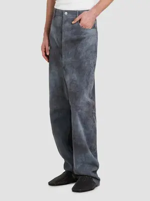 Bottega Veneta Cloudy Suede Trousers