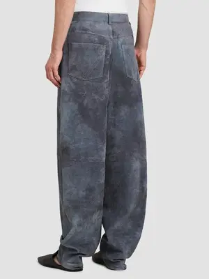 Bottega Veneta Cloudy Suede Trousers