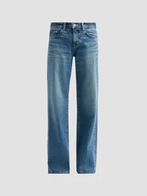 Moussy Vintage Missouri Low-rise Wide-leg Jeans - Blue