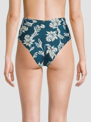 PatBO Artichoke High-waisted Bikini Bottom
