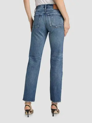 Moussy Vintage Mallard Slim-fit Straight-leg Jeans