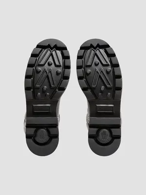 Moncler Kickstream High Rain Boots - Black