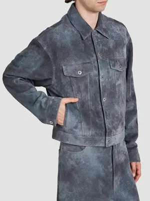 Bottega Veneta Cloudy Suede Jacket