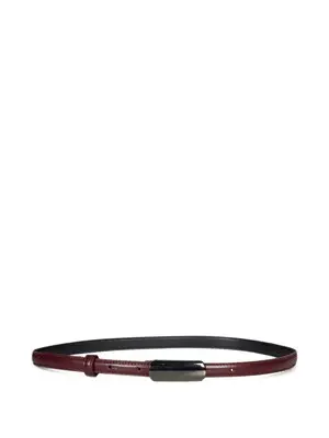 Antonelli Firenze Leather Belt "aldeide - Red