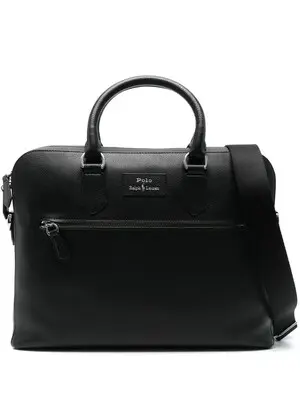 Polo Ralph Lauren Computer Messenger Bag "messenger Computer Bag - Black