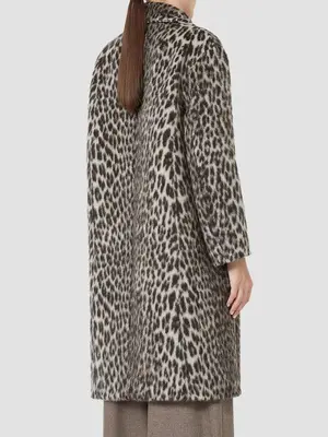 Max Mara Soft Textured Jacquard Coat