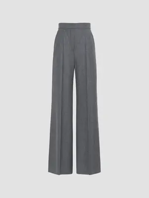 Max Mara High Waisted Wool Trousers