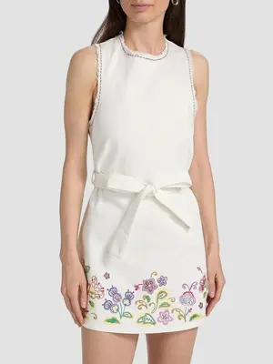 Cinq À Sept Jardin Boheme Sansa Minidress