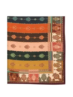 Zimmermann Scarf Printed "prism Stripes - Multi
