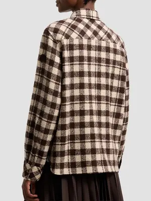 Moncler Shirt In Wool