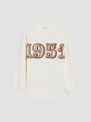 Max Mara Wool And Cashmere Jumper - White
