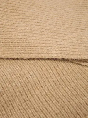Dries Van Noten Moyson Alpaca Wool-blend Scarf - Ecru