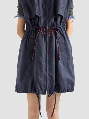 Prada Sleeveless Nylon Mini-dress - Blue