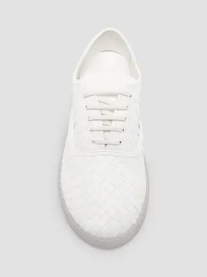 Bottega Veneta Serena Intrecciato Leather Sneakers