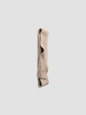 Prada Wool And Cashmere Scarf - Beige