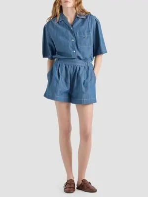 Prada Chambray Jumpsuit