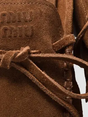 Miu Miu Suede Mules